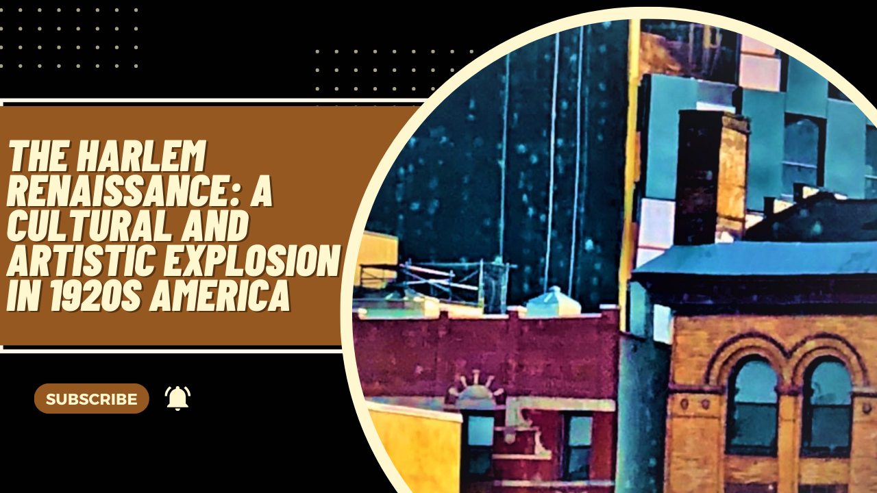 The Harlem Renaissance: A Cultural and Artistic Explosion in 1920s ...